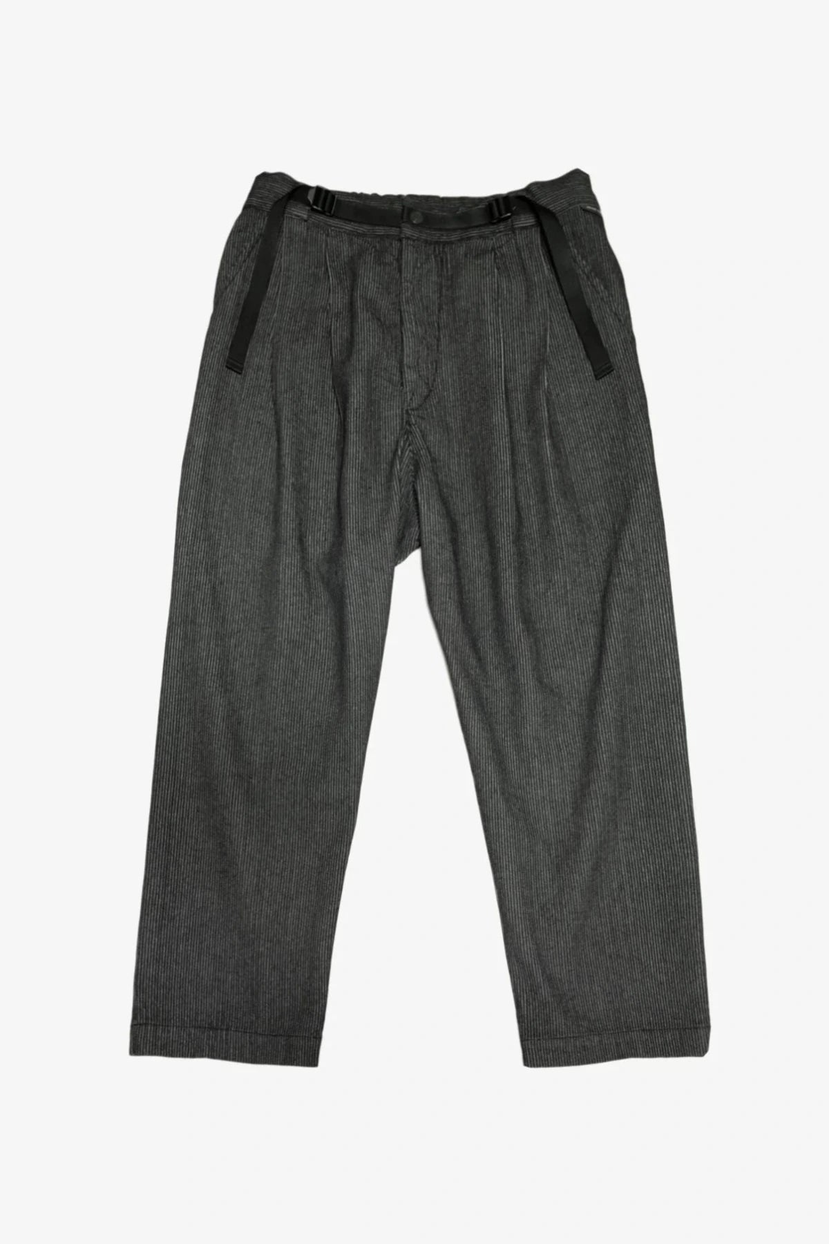 MEN'S DESIGNER GREY PATTON RAIL – DEADSTOCK COTTON BLEND TROUSERS ...